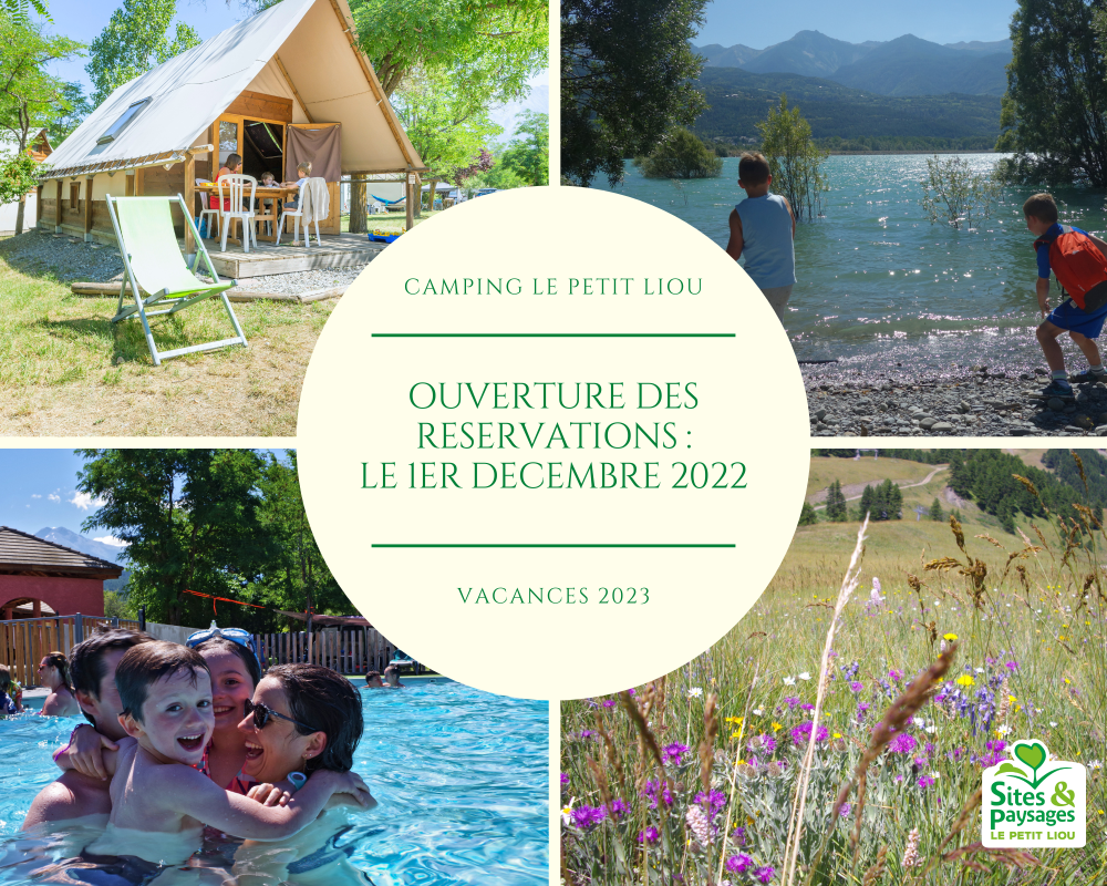 Ouverture des réservations 2023